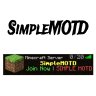 SimpleMOTD [1.8 - 1.21] | SpigotMC - High Performance Minecraft Community