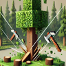 Simple Tree Feller - 2 Tree Falling Animations (optional) [1.18-1.21.3 ...